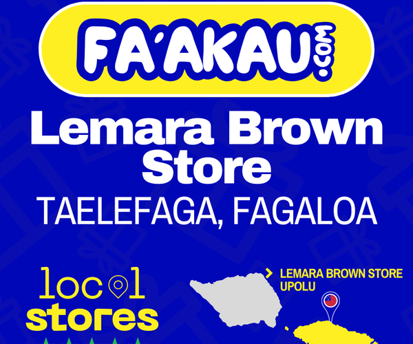 Lemara Brown Store - TAELEFAGA FAGALOA > UPOLU – Samoamarket.com