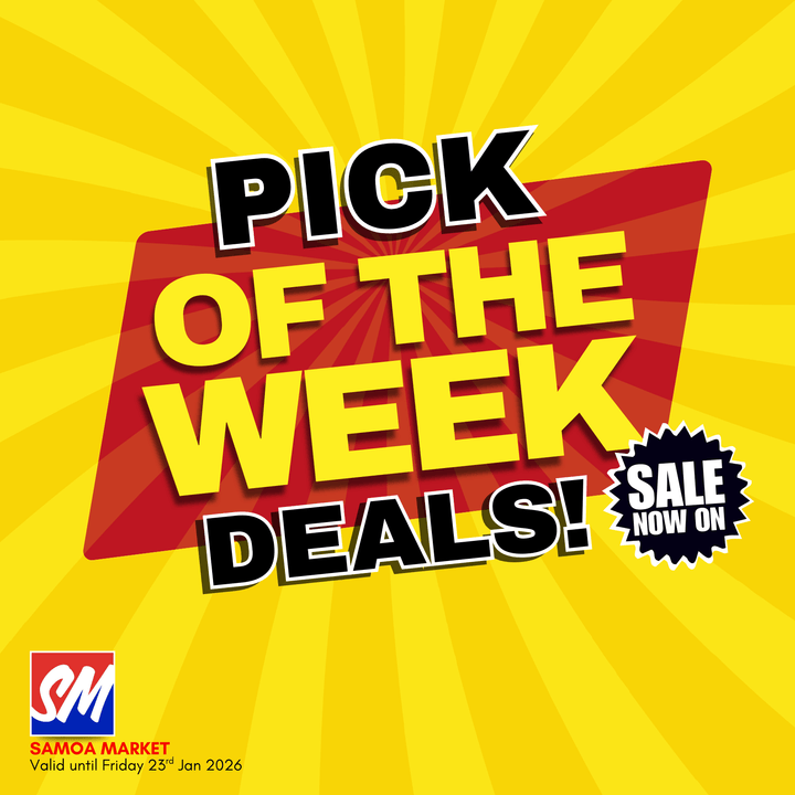 PICK-OF-THE-WEEK Deals 2026 – Samoamarket.com