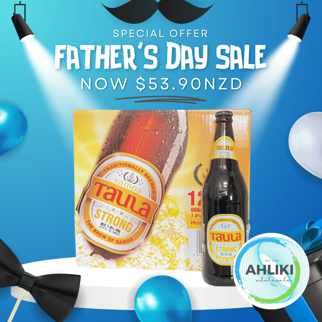 Samoa Taula Strong Beer 660ml x 12 [NOT AVAIL AT HQ] "PICKUP FROM AH L ...