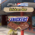 Snickers Bar - "SNACK FROM APOLLO CINEMAS" – Samoamarket.com
