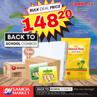 Back To School COMBO #1 "PICKUP FROM AH LIKI WHOLESALE" – Samoamarket.com