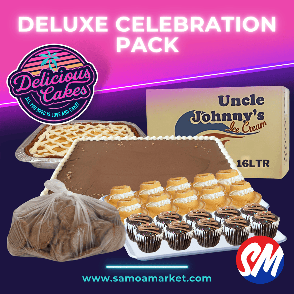 Deluxe Celebration Pack "PICK UP FROM DELICIOUS CAKES, LEPEA ...